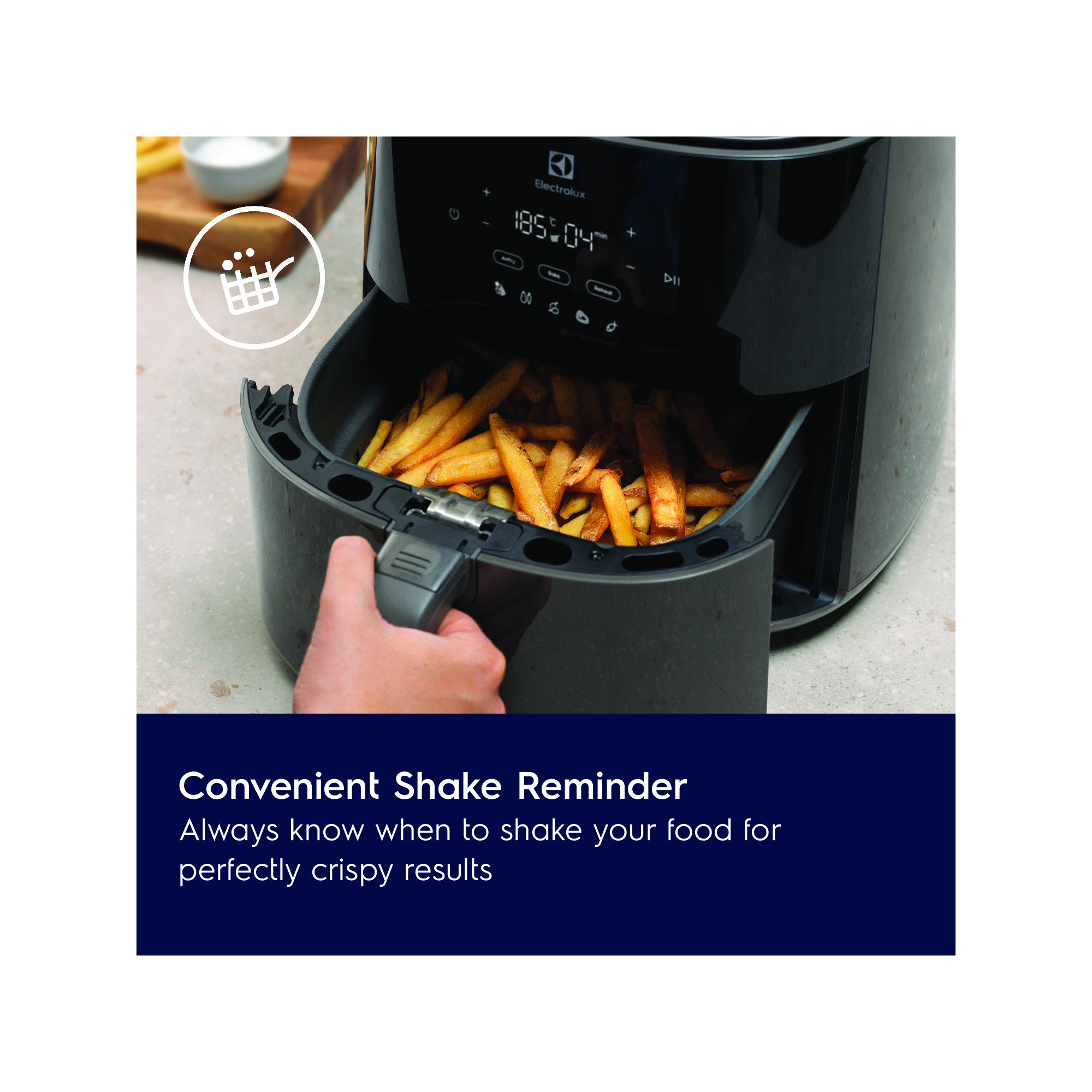 Friteuza cu aer cald Seria 800 EAF7SB Friteuză cu aer cald | Electrolux