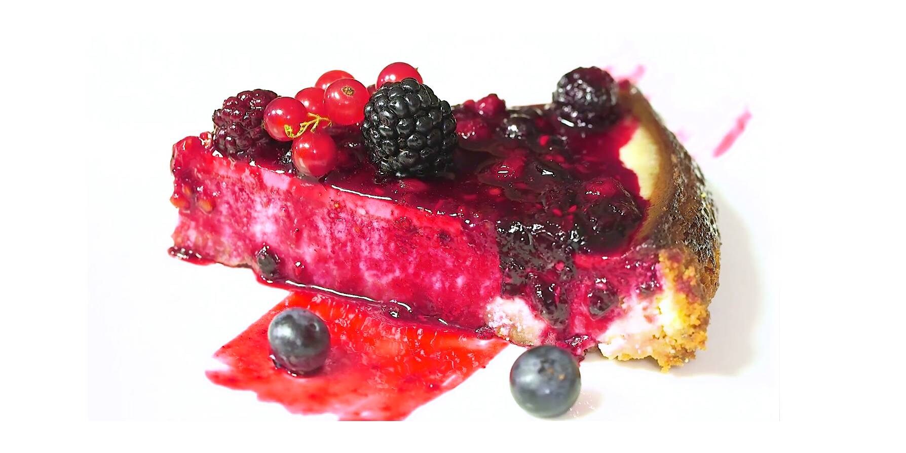 Cheesecake cu fructe de padure - reteta Make Life Delicious | Electrolux